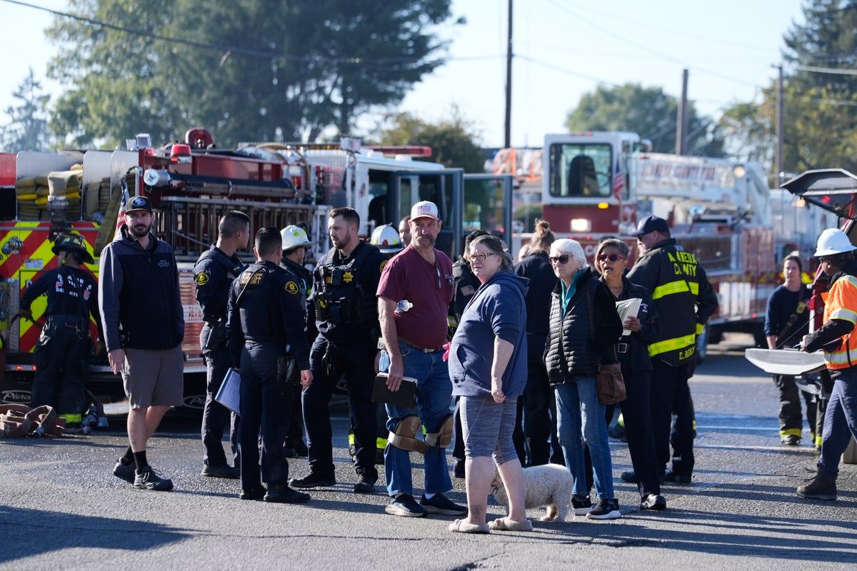 Explosion on residential street that sent six to…