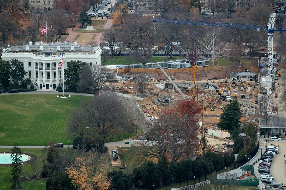 Trump sued over White House ballroom construction as…