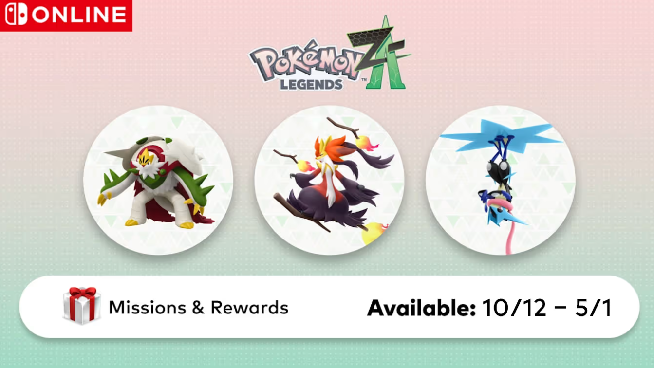 'Pokémon Legends: Z-A' Game Icon Elements Now Up For…