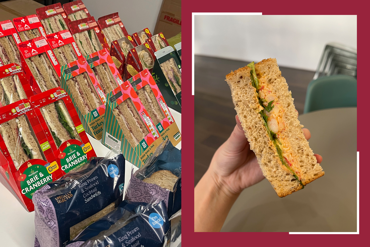We tasted the best supermarket Christmas sandwiches…