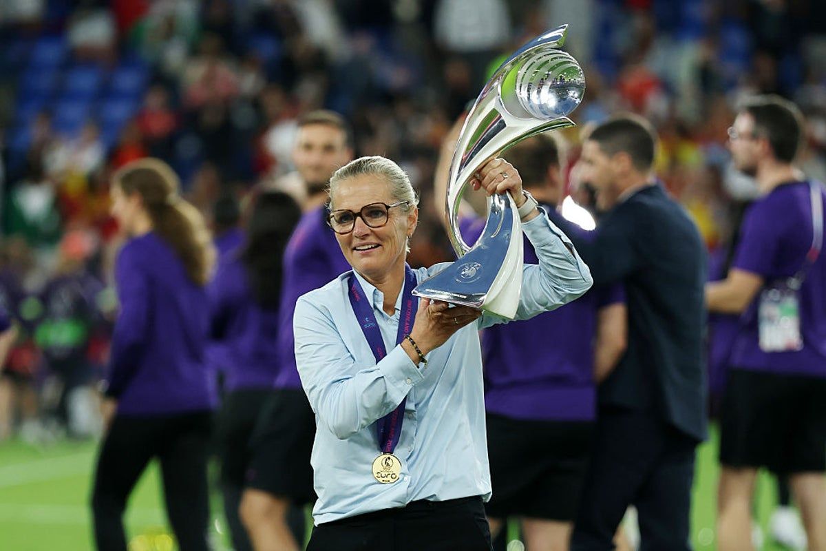 Lionesses boss Sarina Wiegman wins women’s coach of…