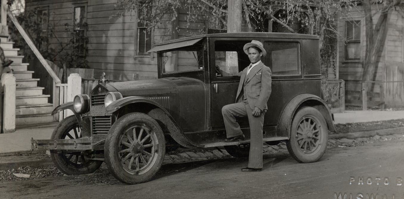 Large trunks discovered in a basement offer a window…