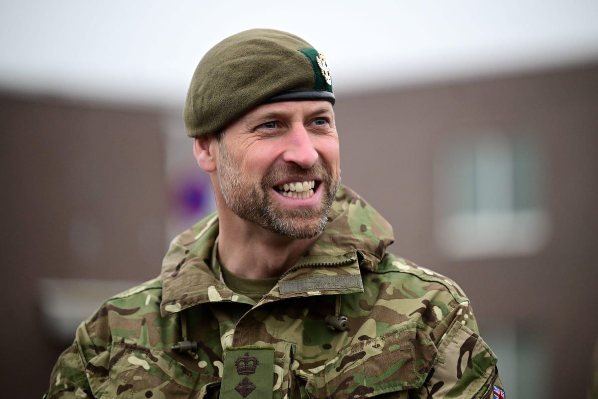 William tells of respect for SAS as he becomes charity…