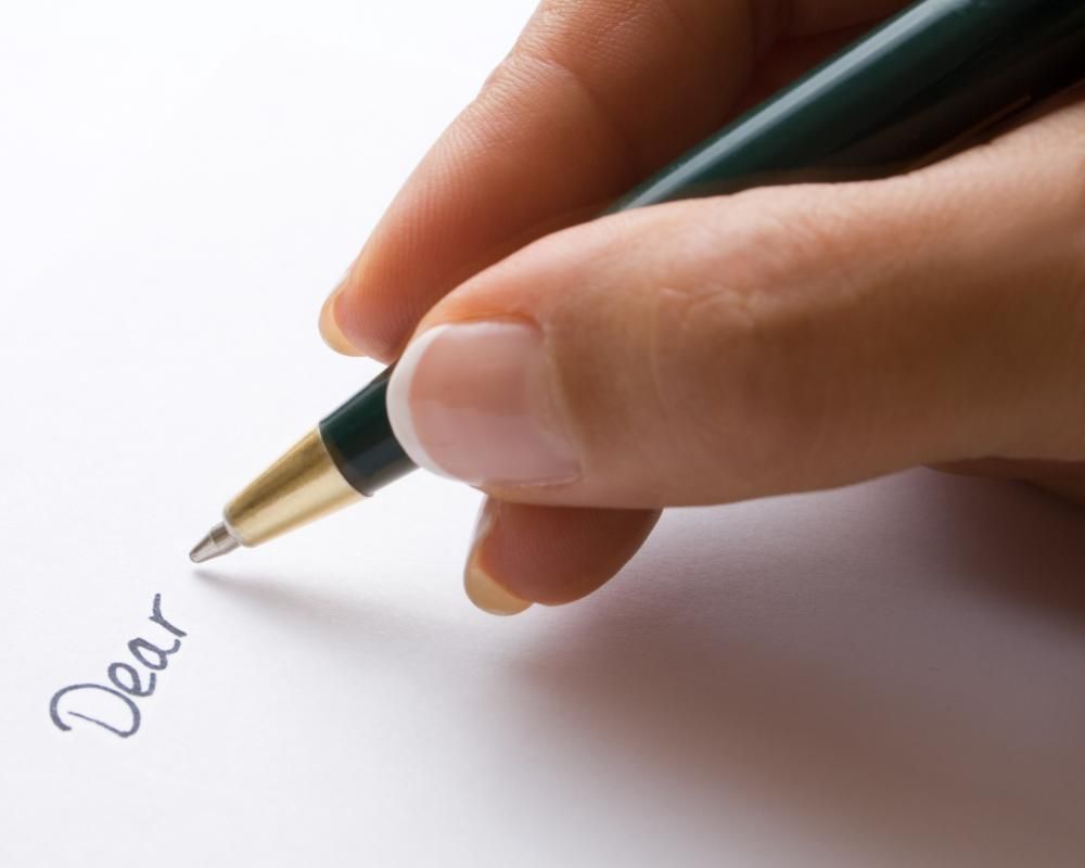 Handwritten letters are still a powerful force for good