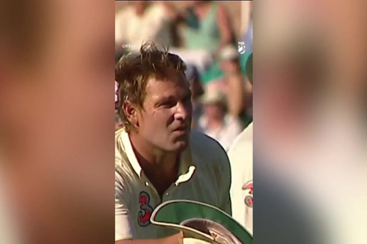 Watch: Ashes crowd honours Shane Warne with…
