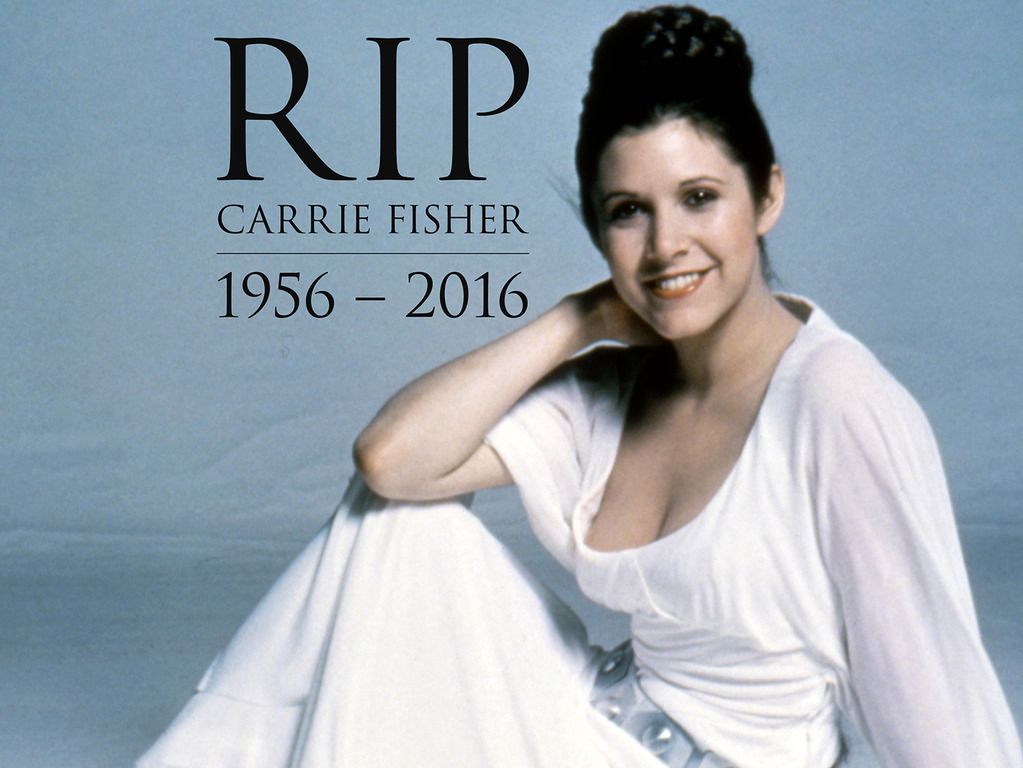 Star Wars actress Carrie Fisher dies age 60