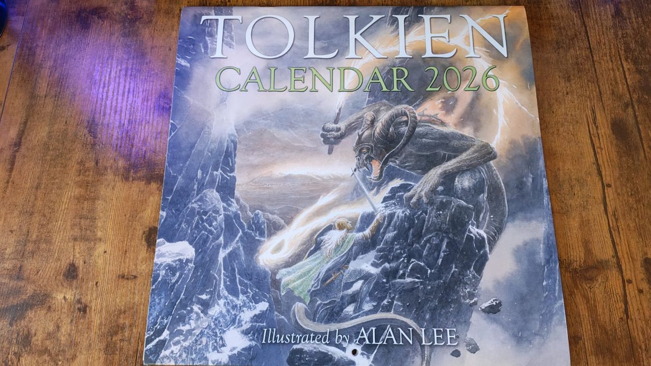 The official Tolkien calendar for 2026 focuses on the…