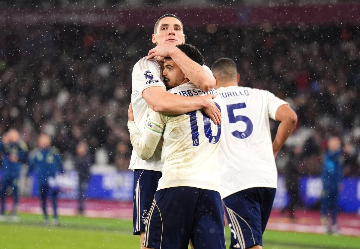 West Ham vs Nottingham Forest LIVE: Premier League…
