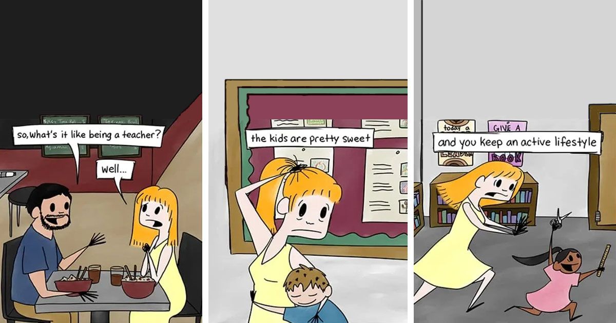 41 New Teacher Comics That Perfectly Capture The…