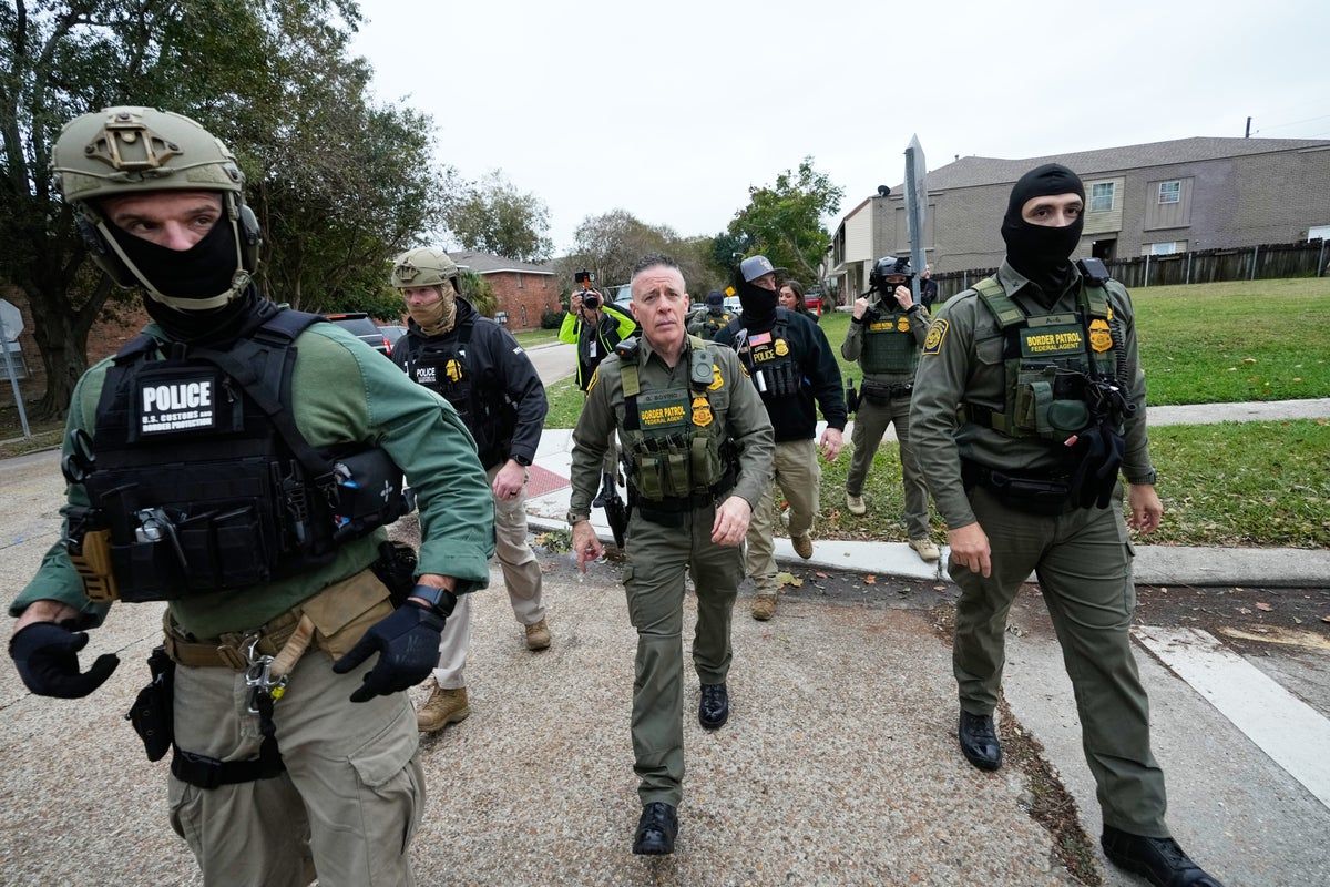 Federal officers are leaving Louisiana immigration…