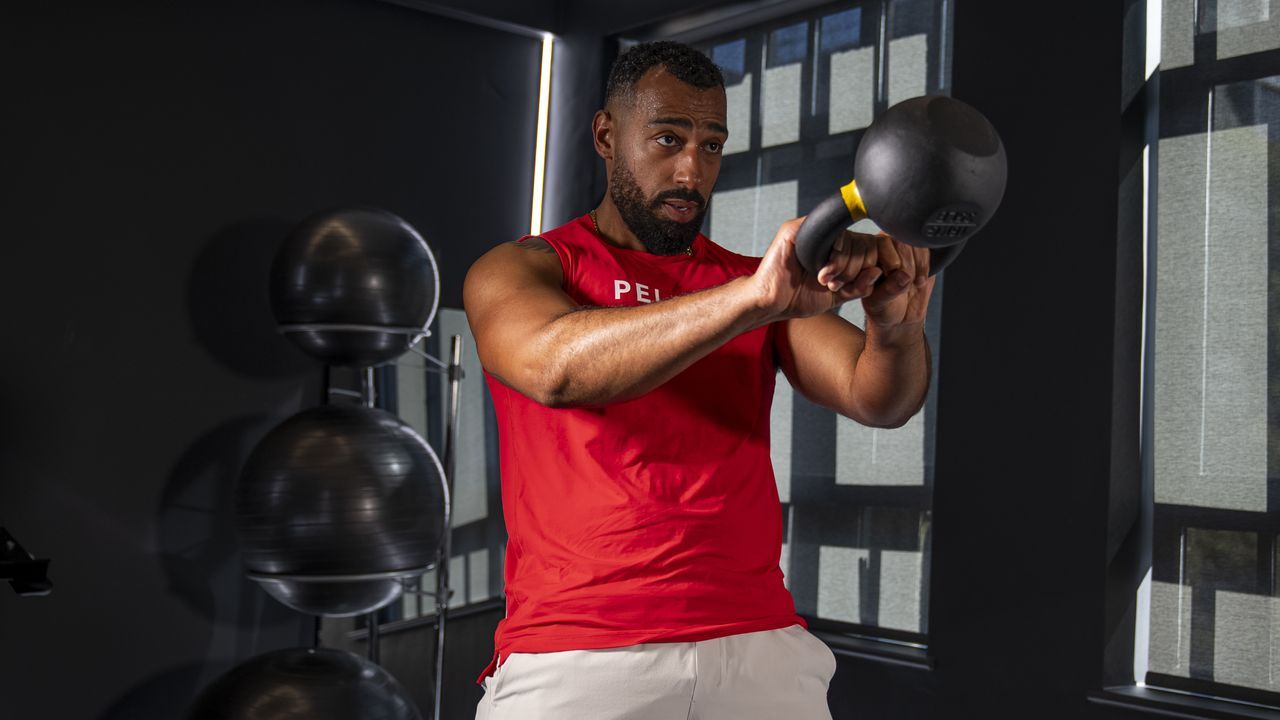 All you need is one heavy kettlebell to build…