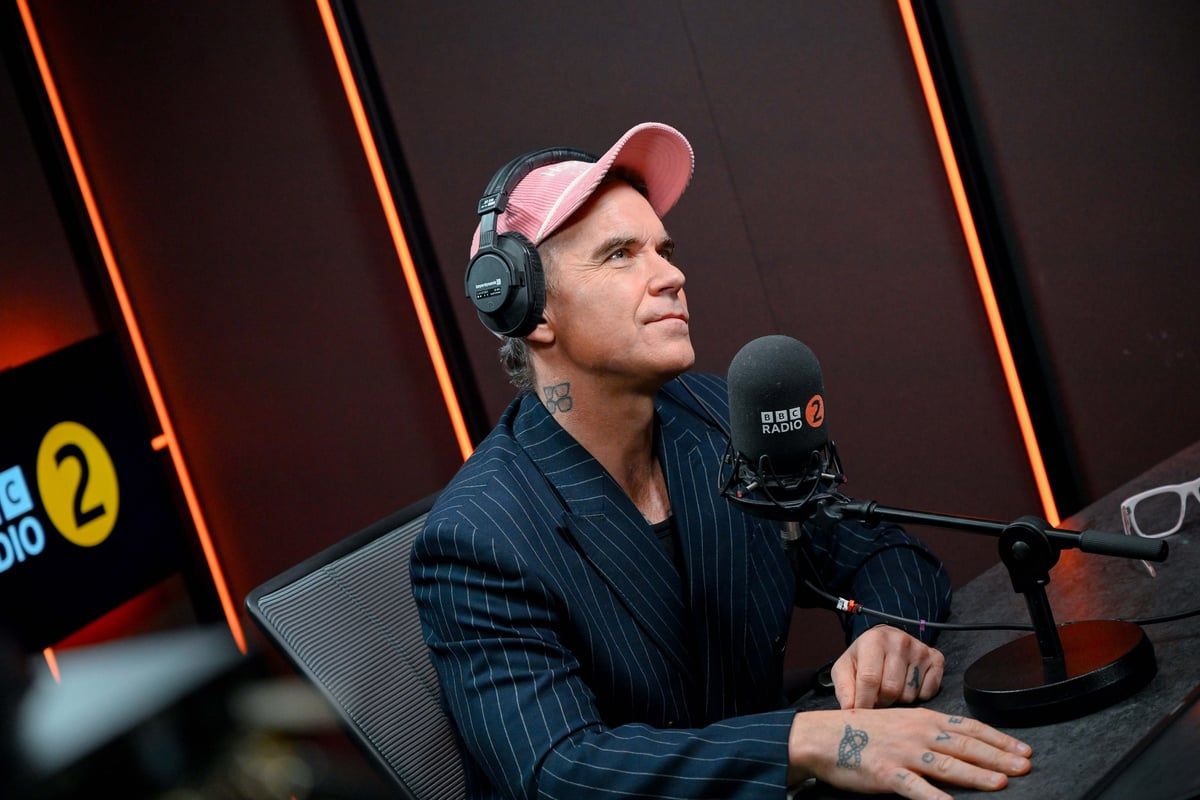 Robbie Williams shares emotional text his teenage…