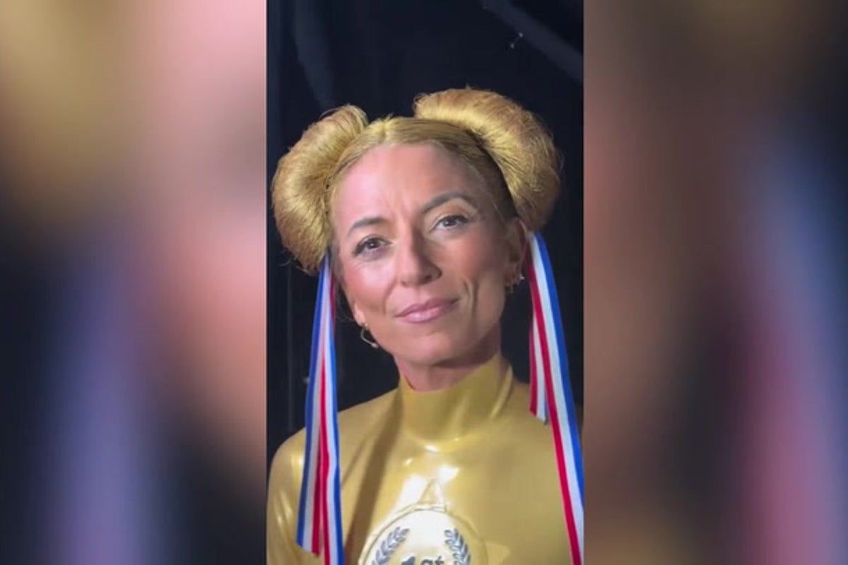 Davina McCall transforms into ‘trophy wife’ for Masked…