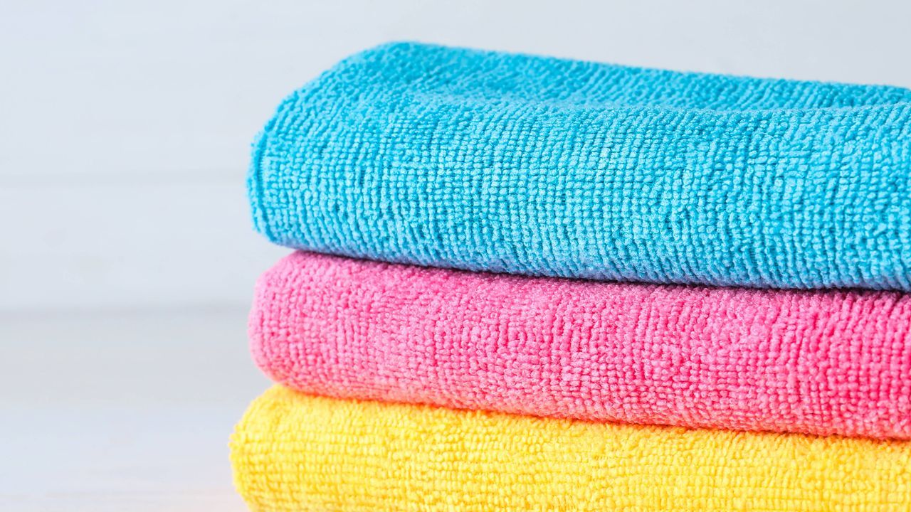 I discovered this color-coded kitchen towel…