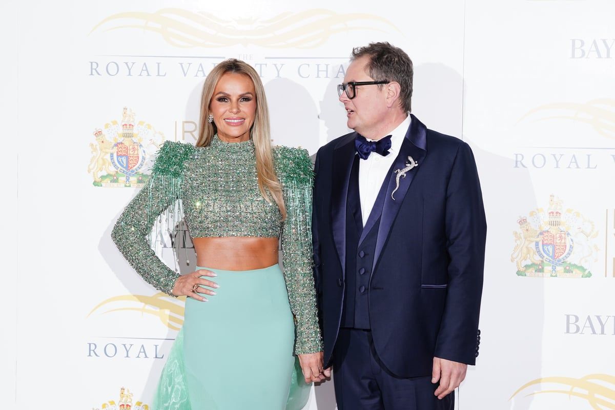 Amanda Holden reveals how she knew Alan Carr did well…