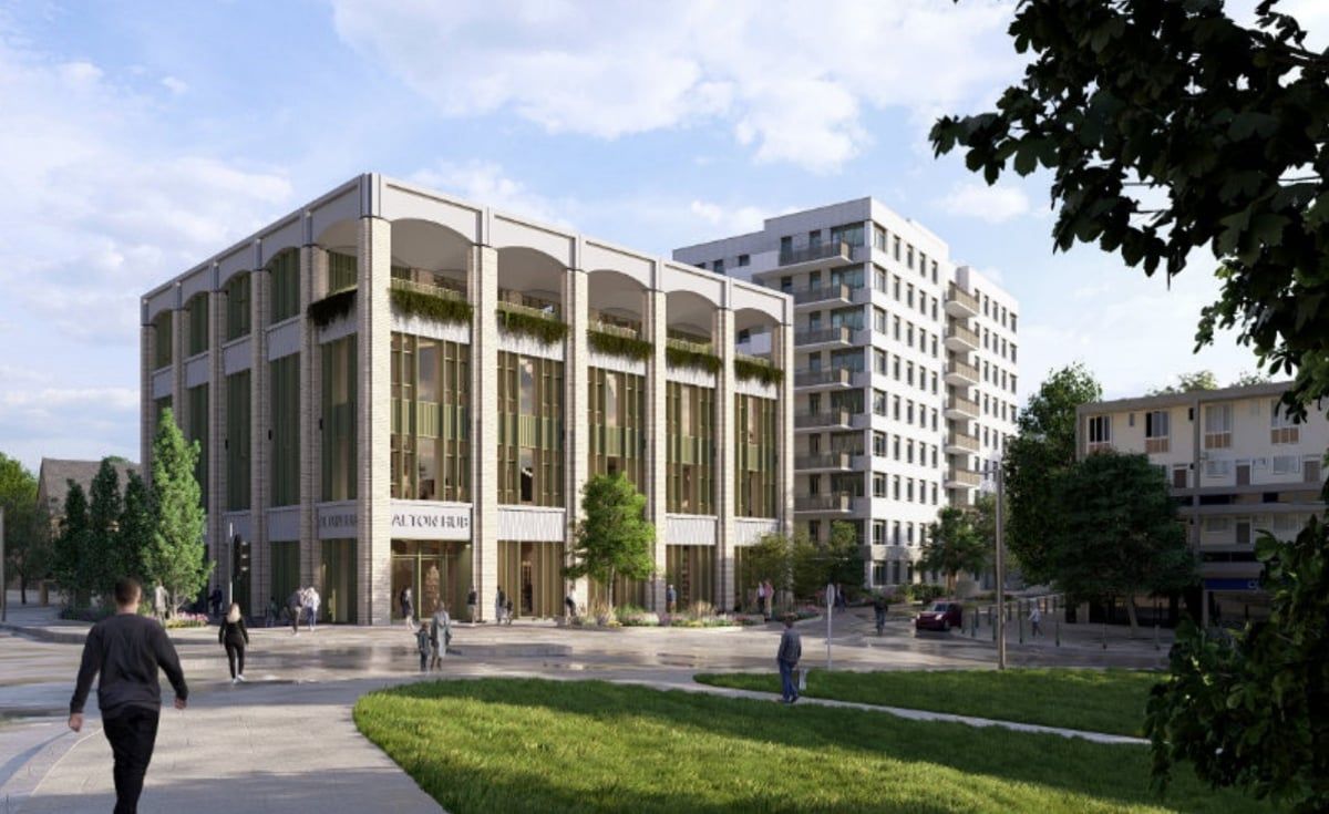 New images show £100m transformation of south London…