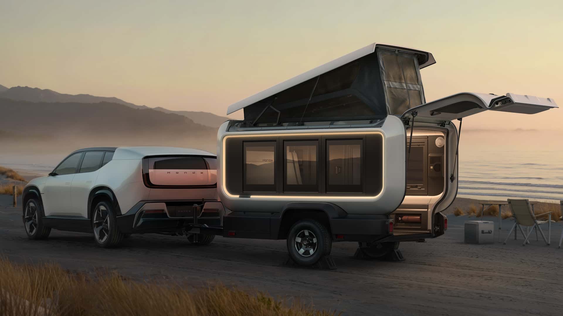 The Honda Base Station Is A Futuristic Camper That…