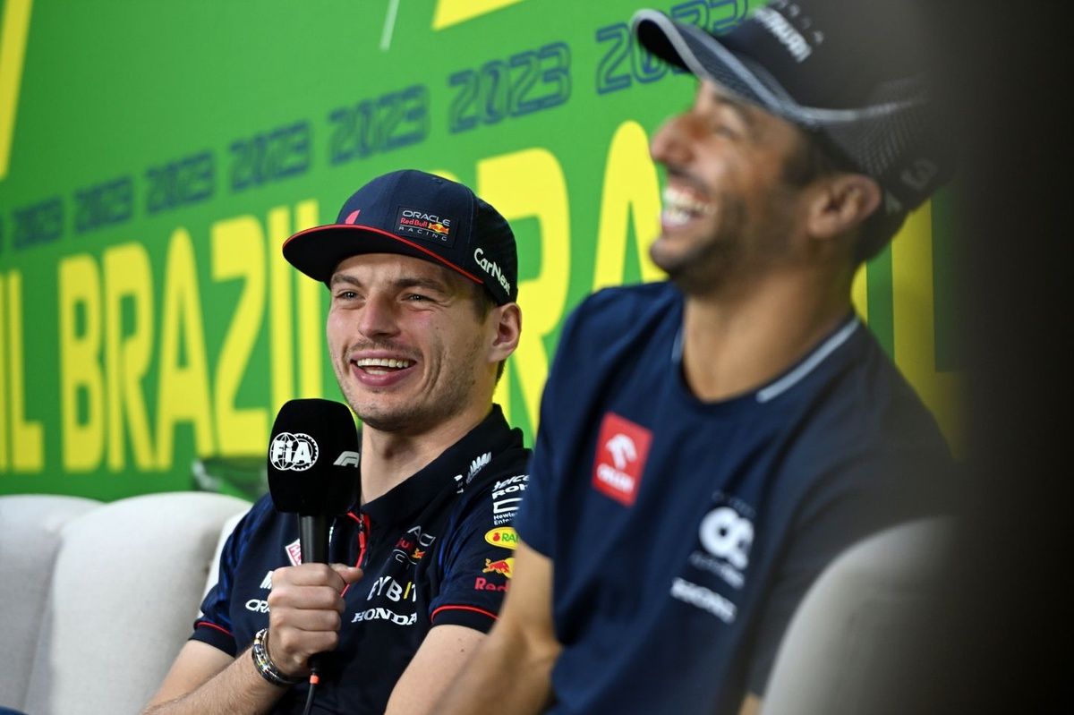 F1 fans lose it as Max Verstappen and Daniel Ricciardo…