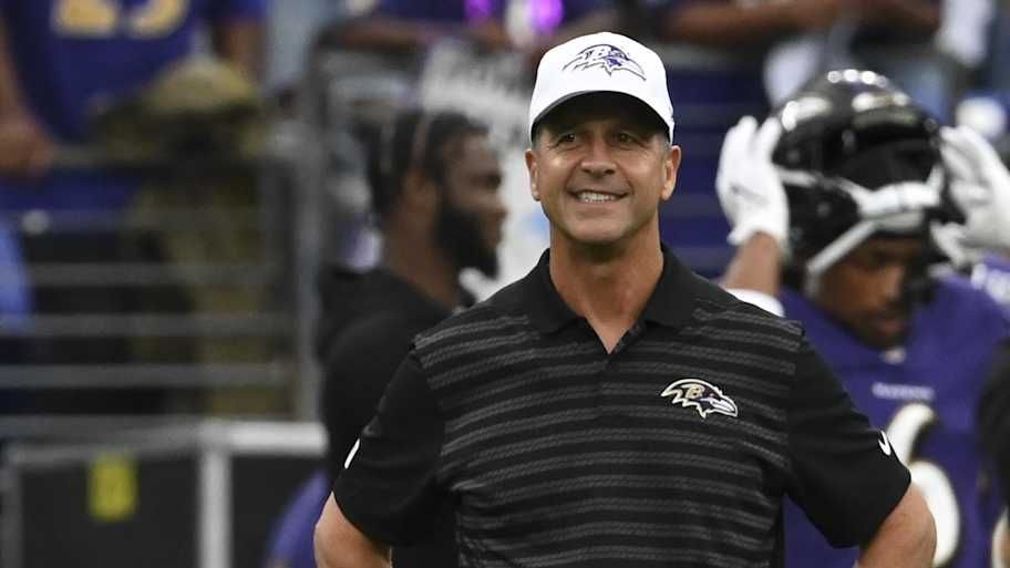 Sports Illustrated - Photo of John Harbaugh Dining…