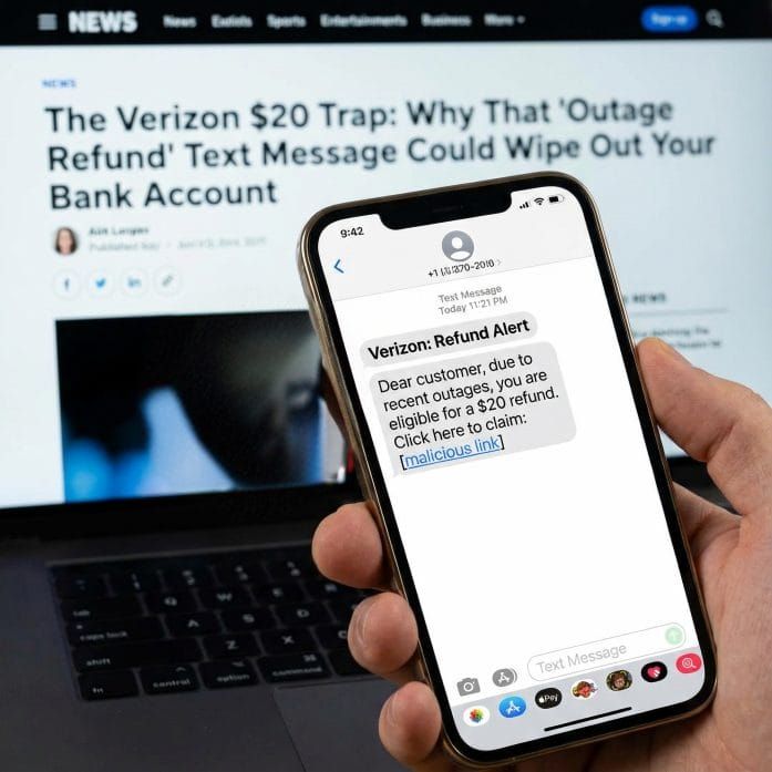 The Verizon $20 Trap: Why That ‘Outage Refund’ Text…