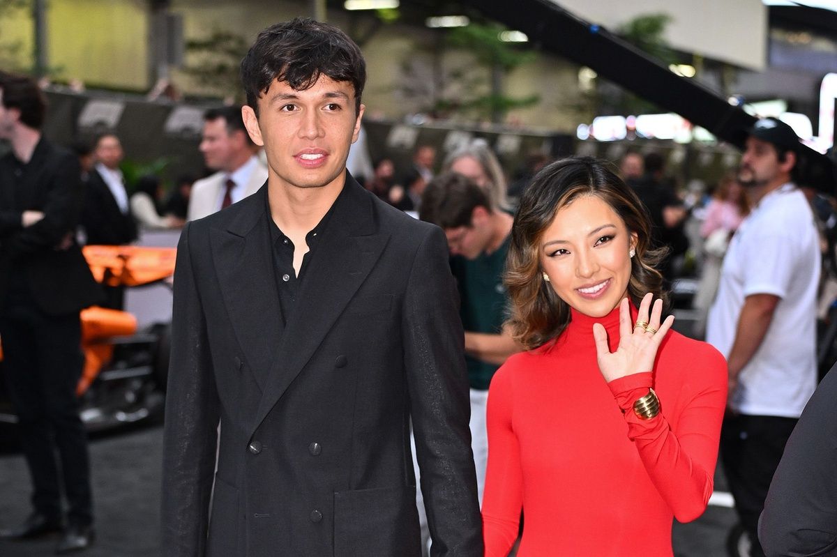 Alex Albon announces engagement to pro-golfer Lily…