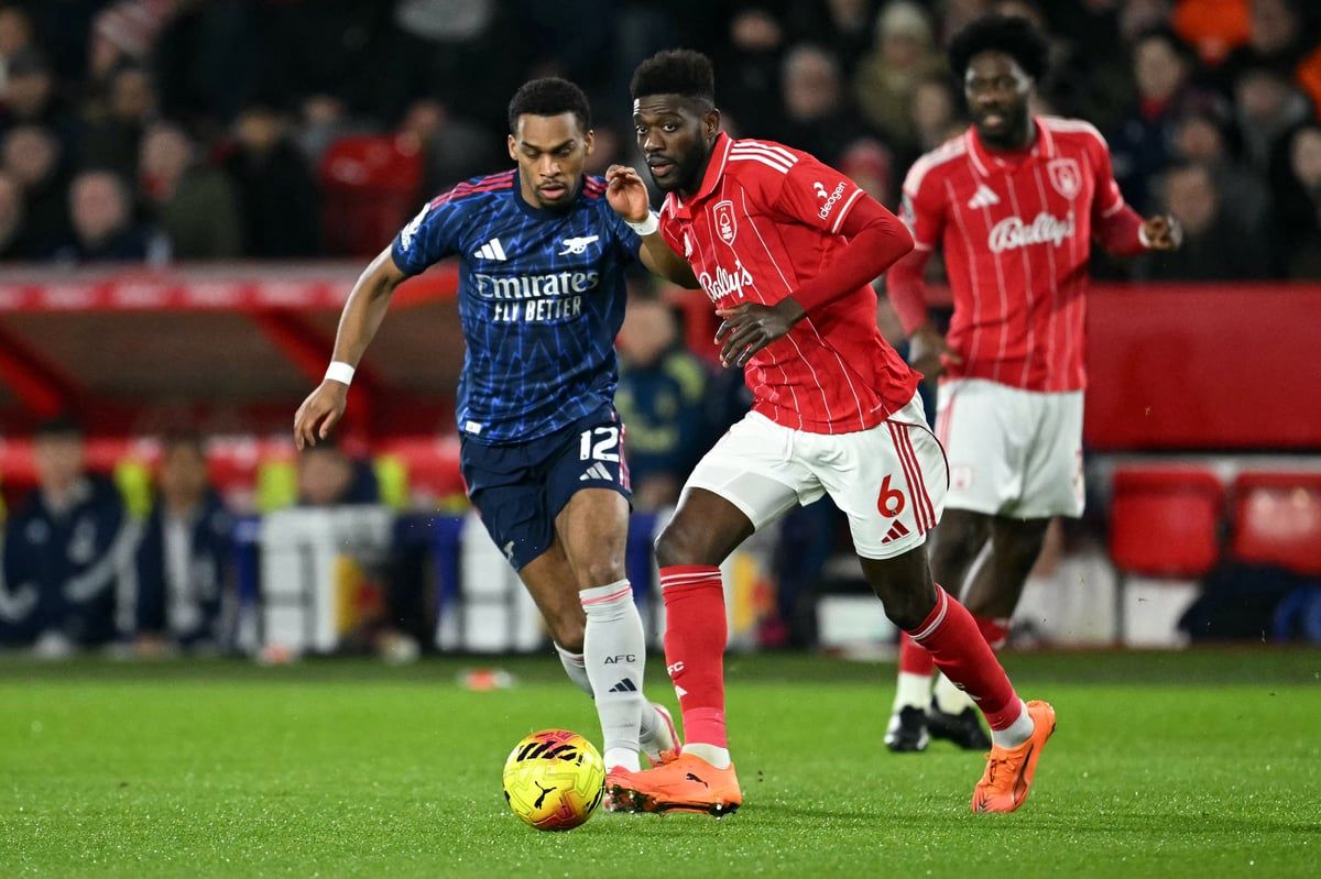 Nottingham Forest vs Arsenal LIVE: Premier League…