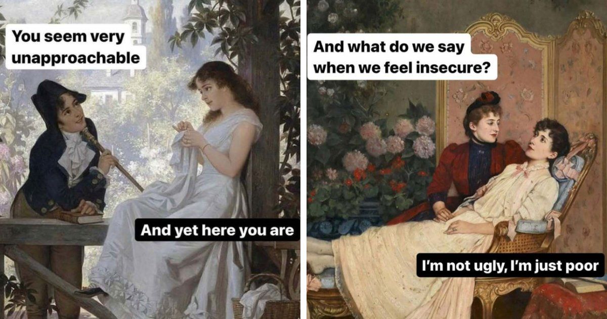 95 Hilarious Classical Art Memes That Feel Way Too…