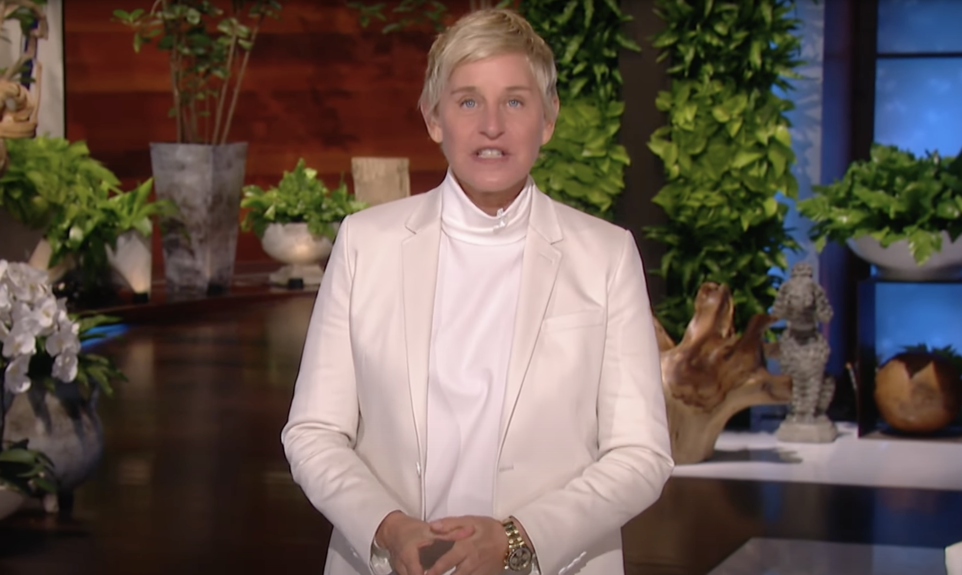 'Stay in Your Lane': Ellen DeGeneres Video for…