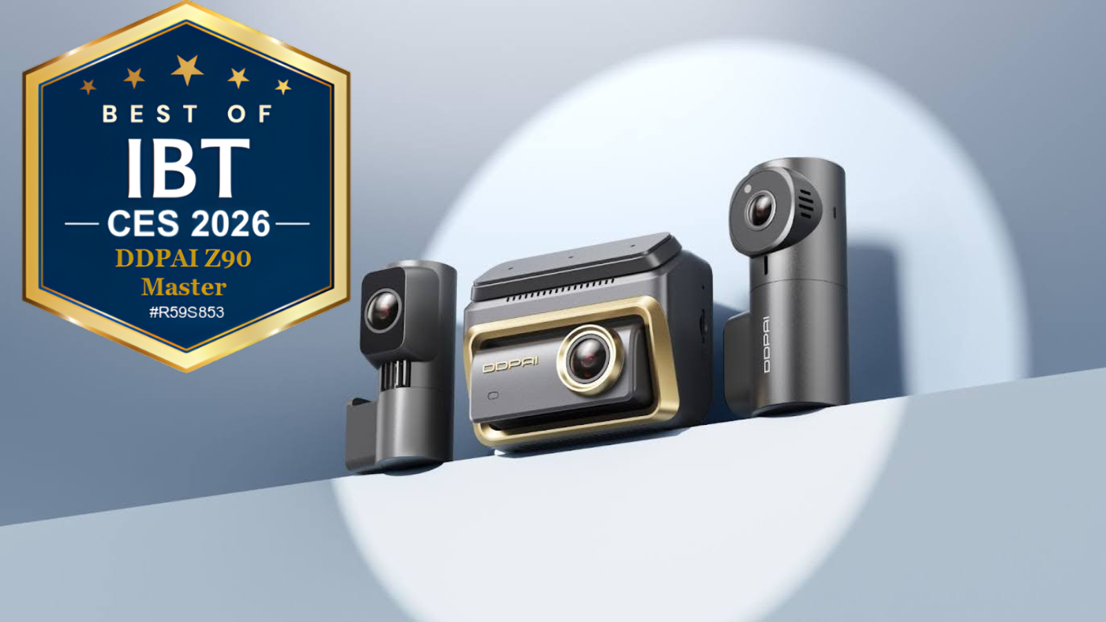 DDPAI Z90 Master Showcased at CES 2026 with Best of…