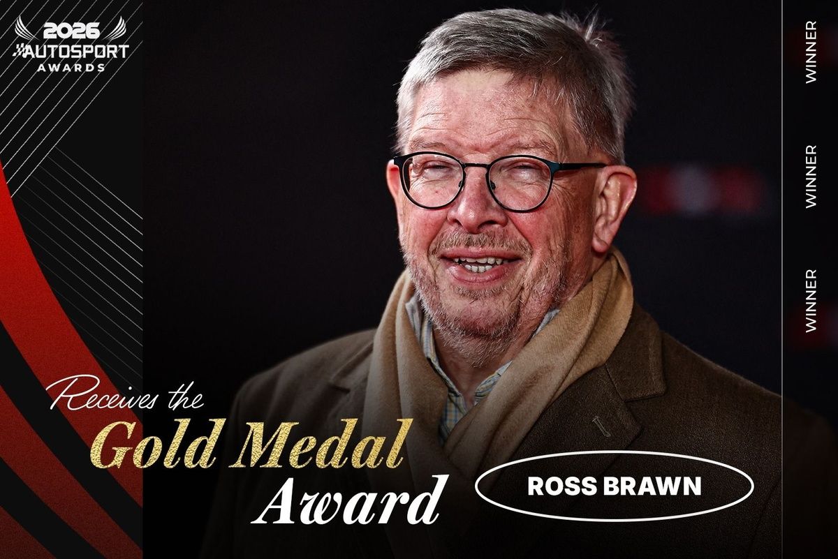 Ross Brawn receives prestigious Autosport Gold Medal…