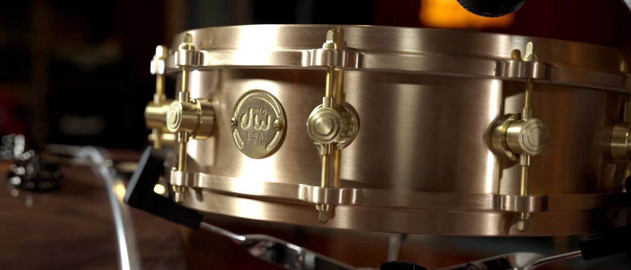 DW’s Limited Edition MFG True-Cast 14x4” snare brings…