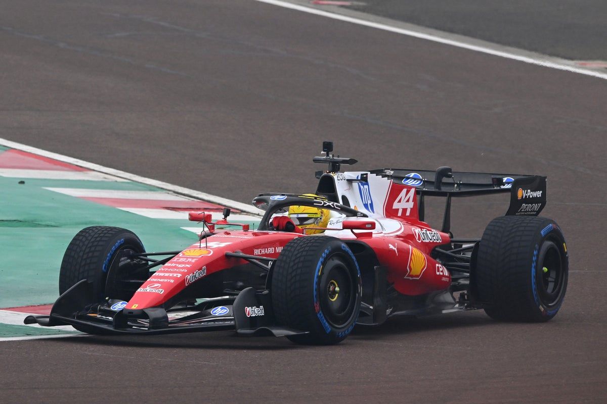 Ferrari F1 launch live: Lewis Hamilton comments on new…