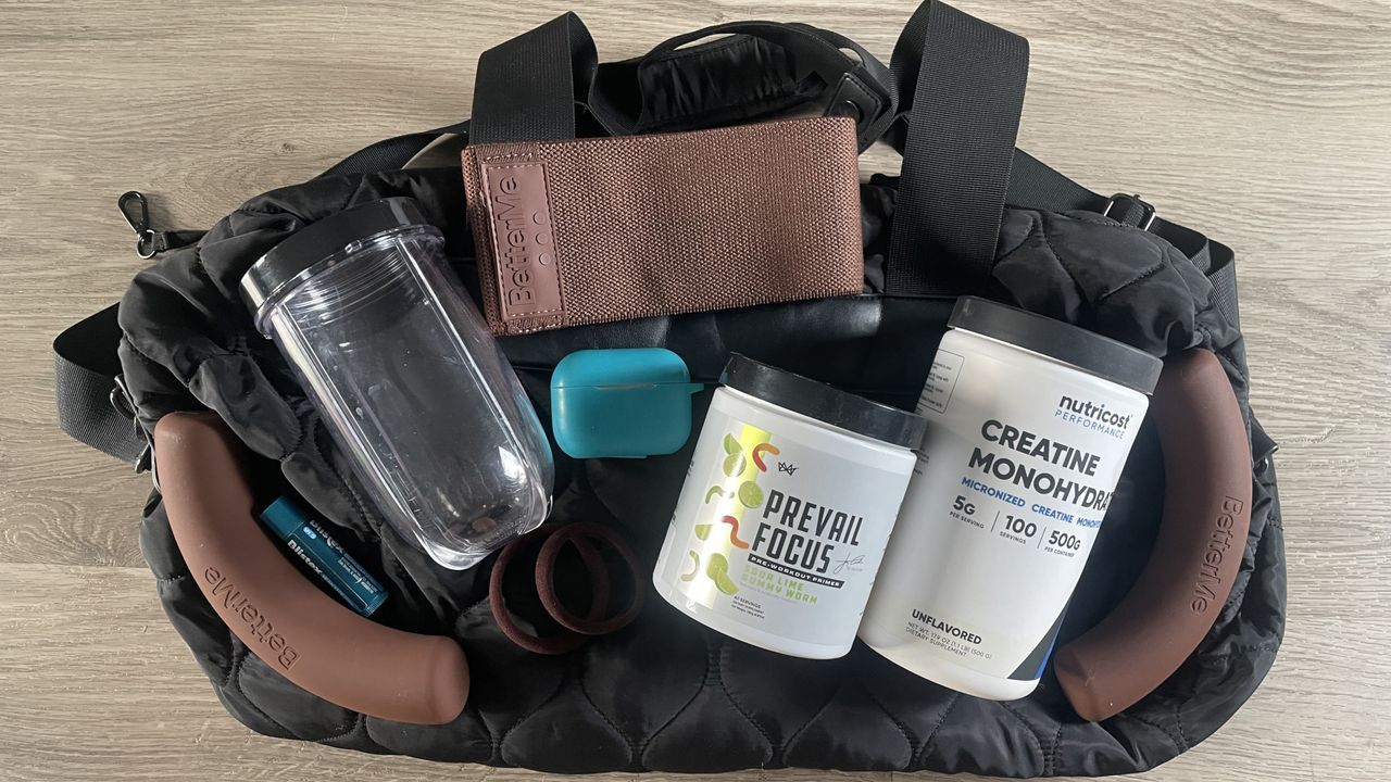 A certified Pilates instructor shares the 10 gym bag…