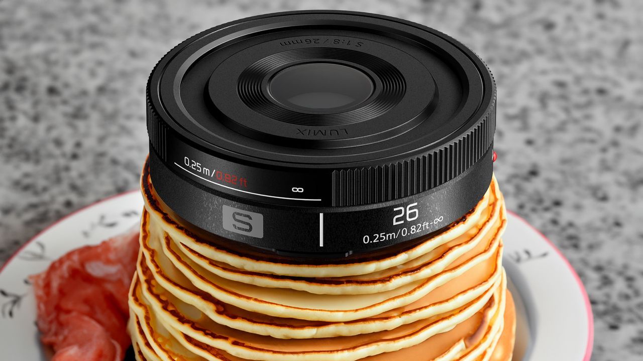 Panasonic pancakes for breakfast? A Lumix S 22mm f/5.6…