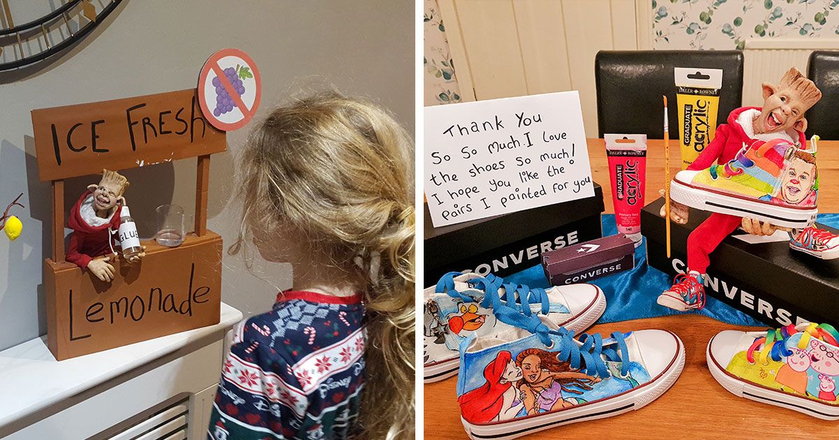 I Made A Christmas Elf Inspired By My Daughter’s…