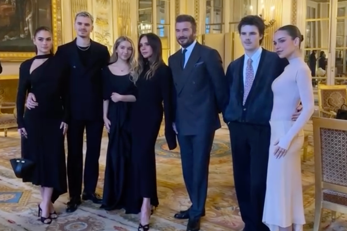 Beckham family make first joint public appearance…