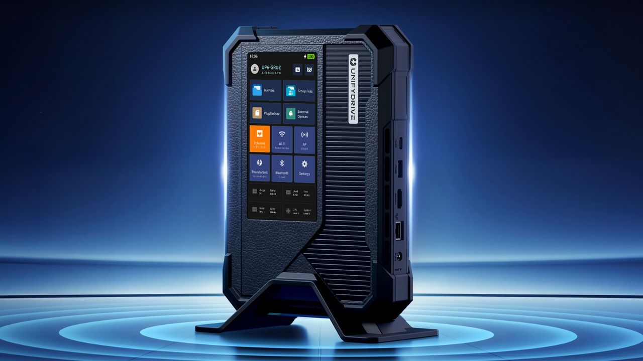 Rugged mobile NAS with an integrated tablet goes on…