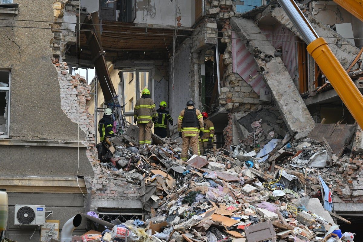 I was caught in a Russian attack last night – this is…