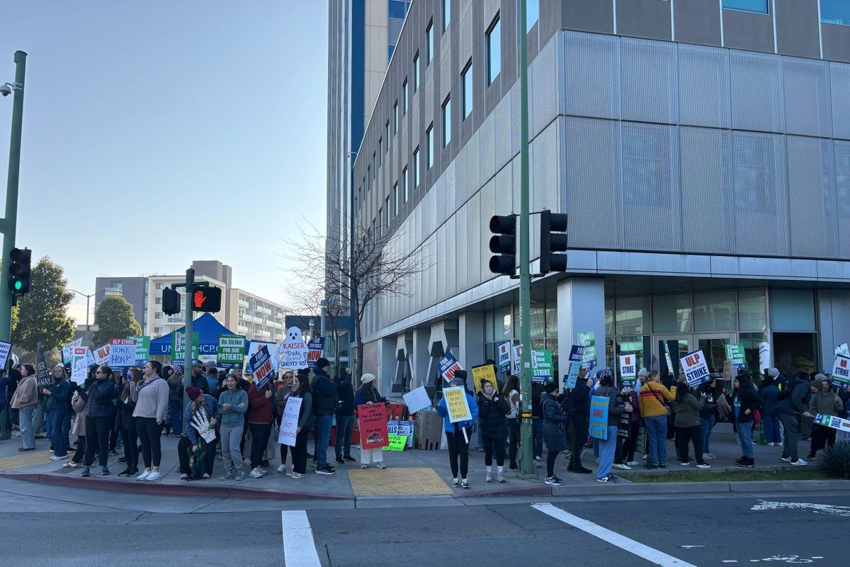 Another strike sends 31,000 Kaiser Permanente health…