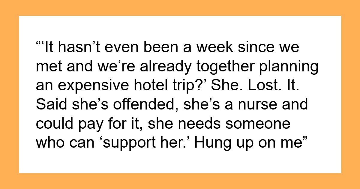 Guy Dumped After One Week For Hesitating To Pay…