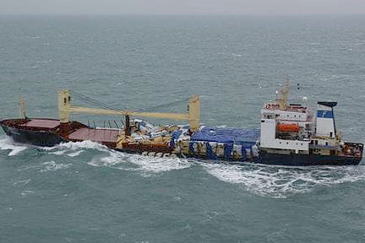 Russian cargo ship anchors over trans-Atlantic cables…