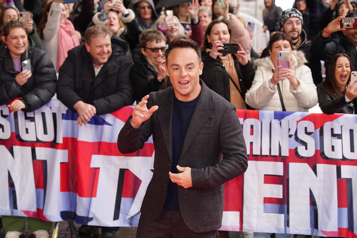 Anthony McPartlin posed for selfie after eye ‘blew up’…