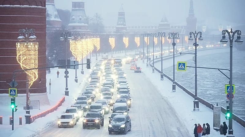 Moscow records heaviest snowfall in more than 200…