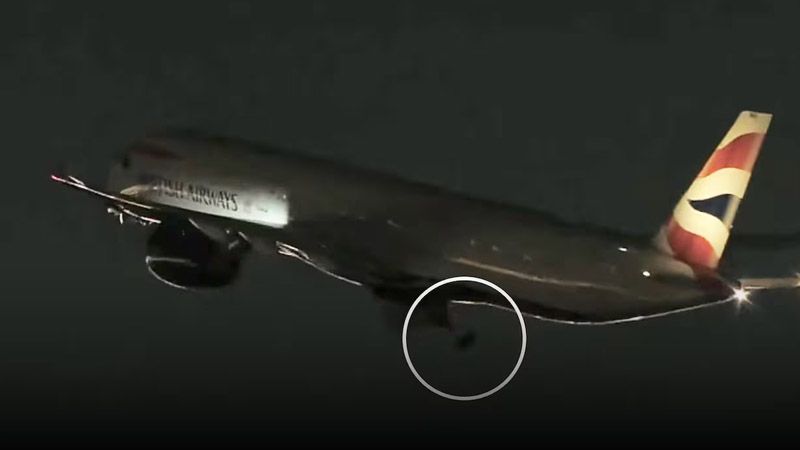 British Airways Plane Loses Wheel During Takeoff in…
