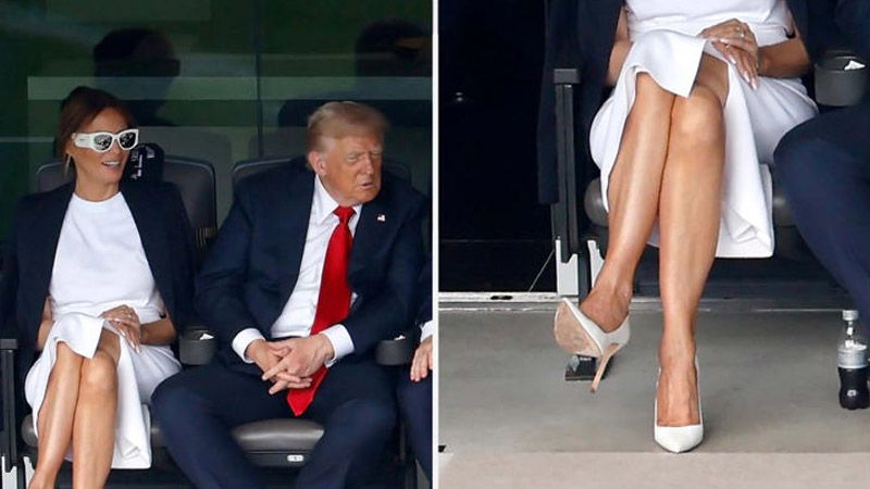 Inside Melania Trump’s extensive designer shoe…