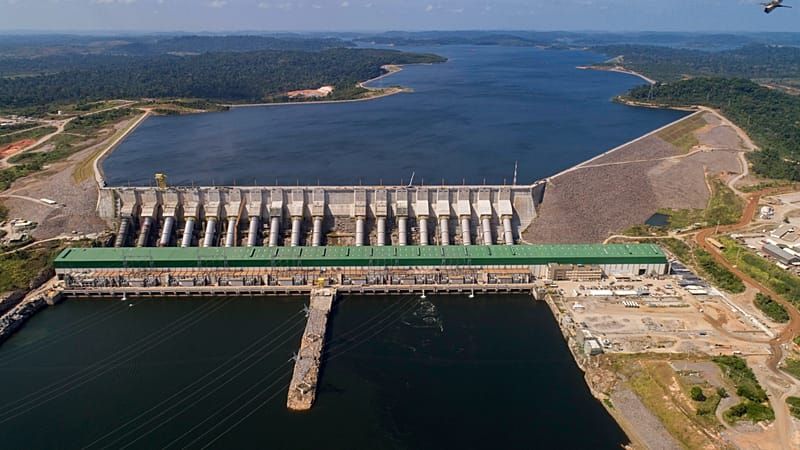 This hydropower plant provides 10% of Brazil's…
