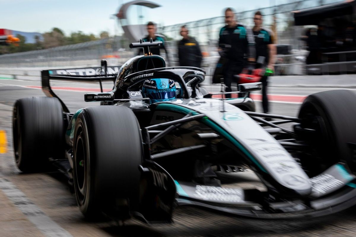 Russell confident Mercedes 2026 car isn't a "turd"