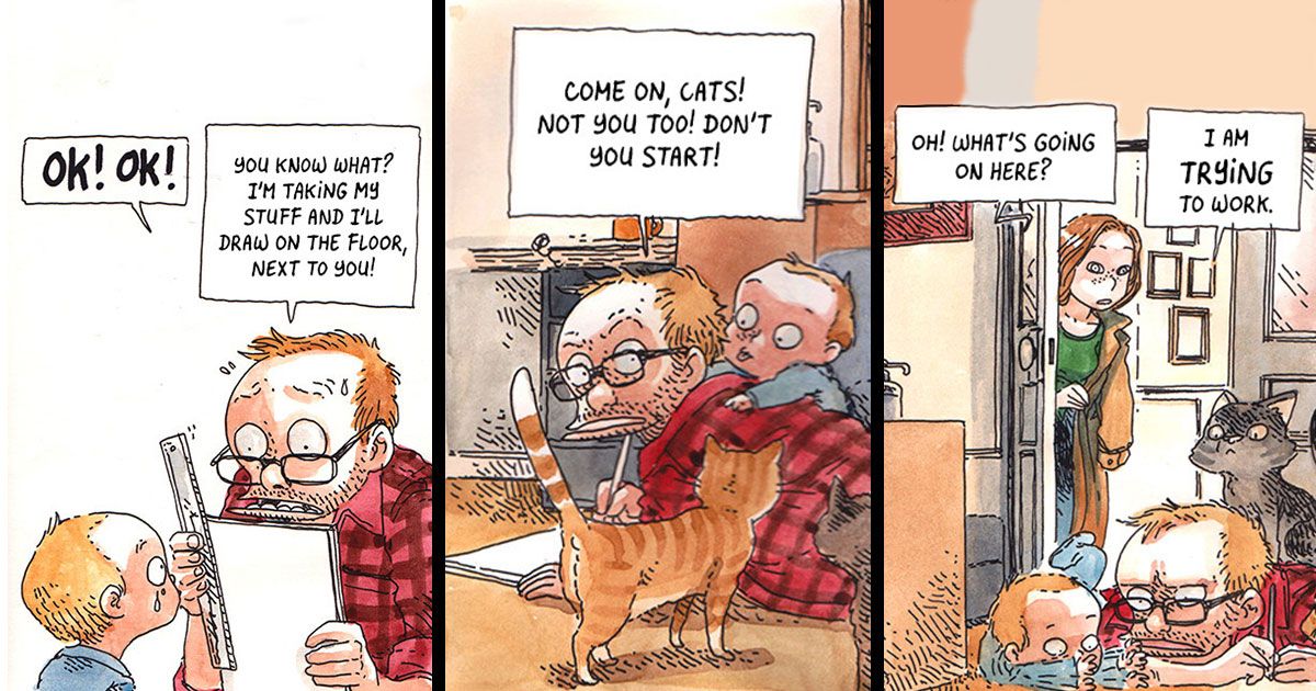 Boulet’s Daily Life Comics Capture The Chaos Of Kids,…