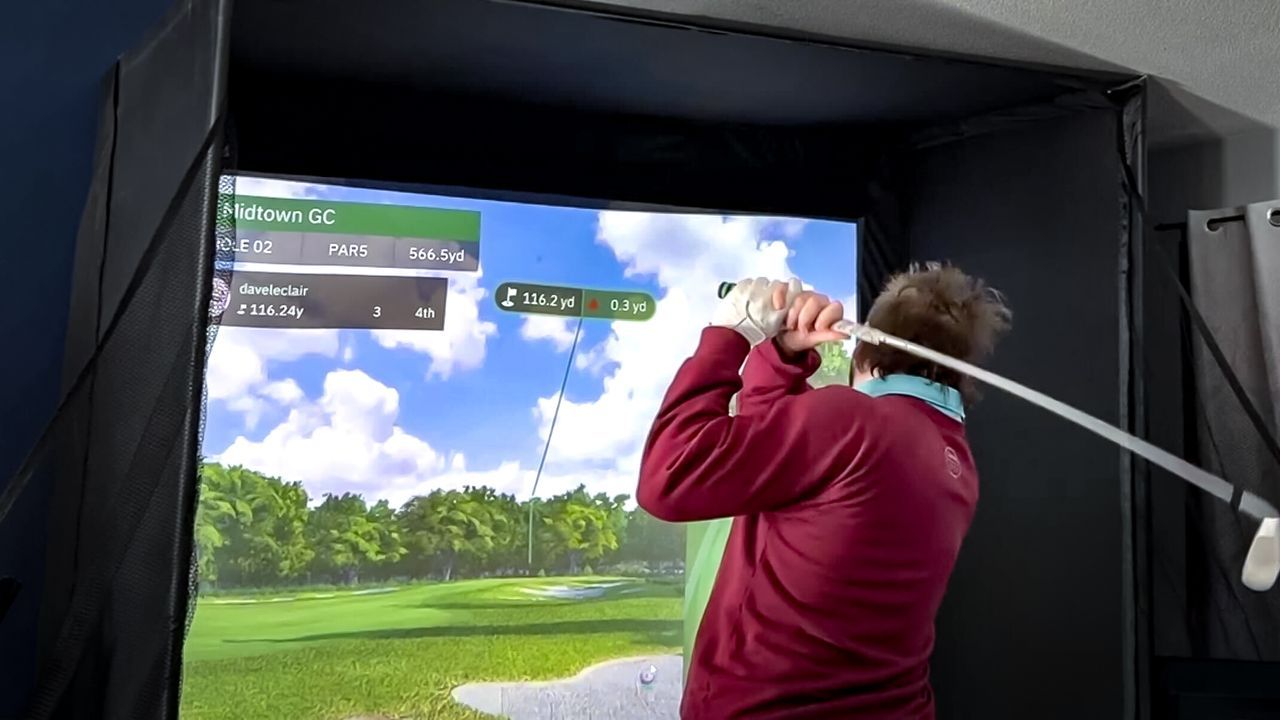 I built the ultimate golf simulator in my home for…