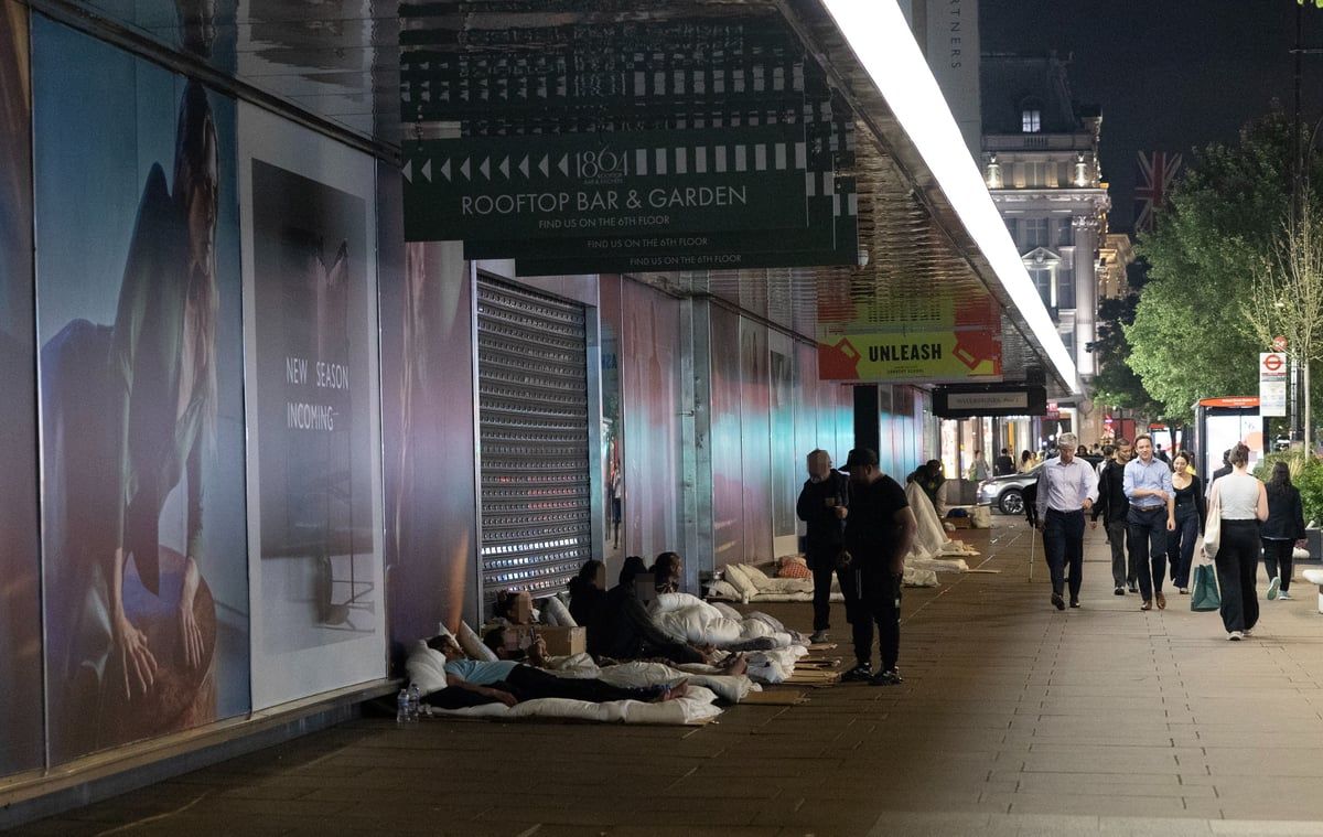 Huge increase in homeless refugees in London as asylum…